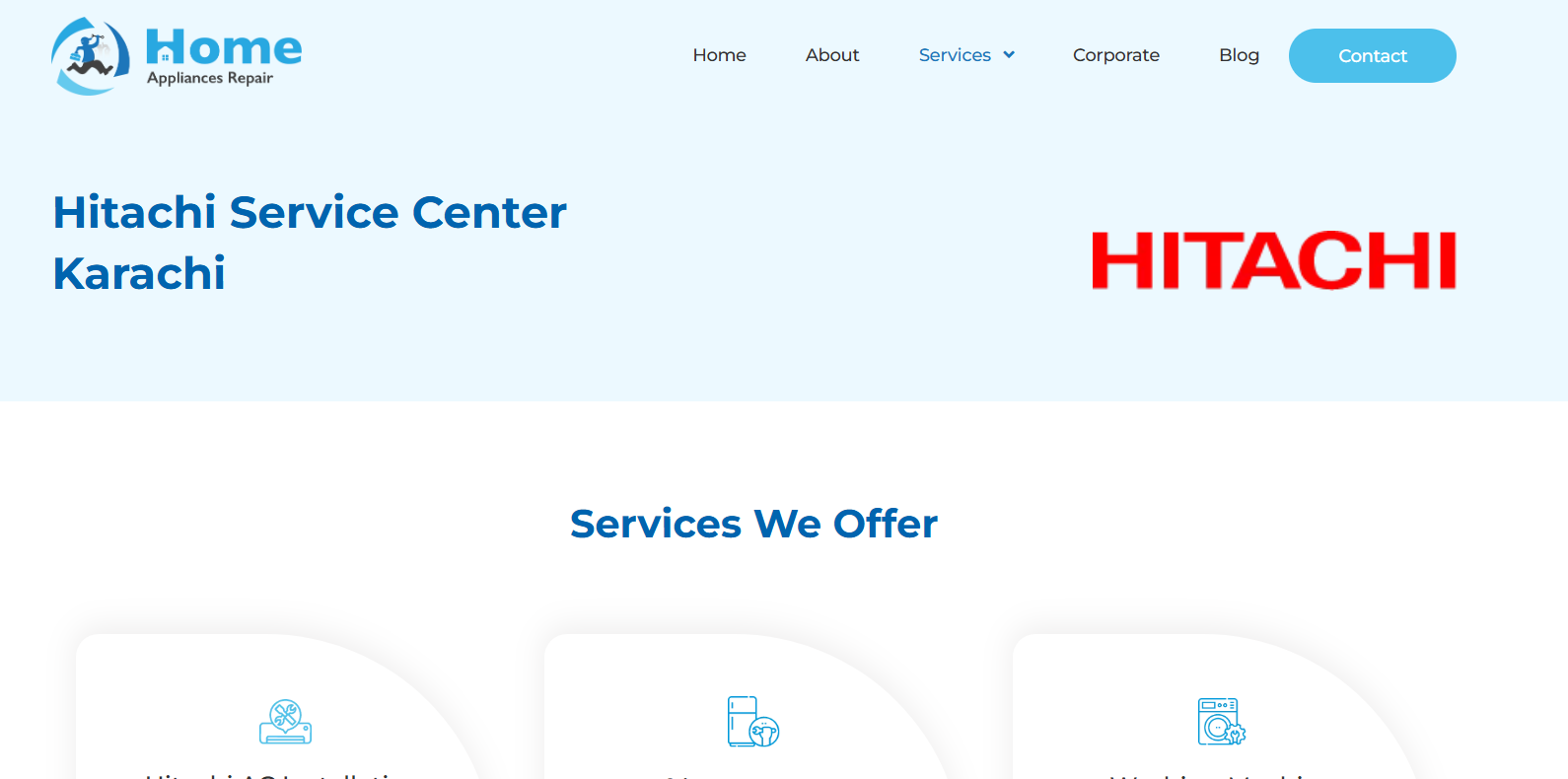 Hitachi Service Center Karachi | HomeAppliancesRepair